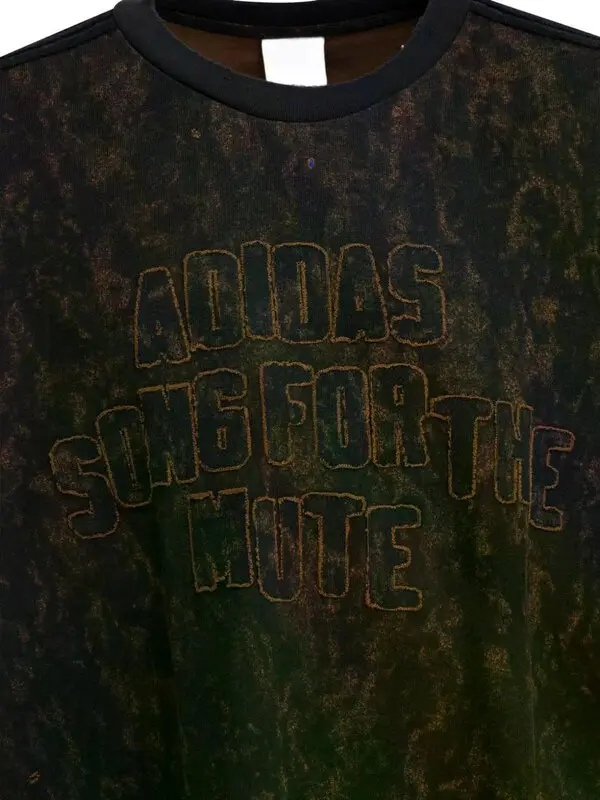 Adidas Acid-wash Logo-patch T-shirt