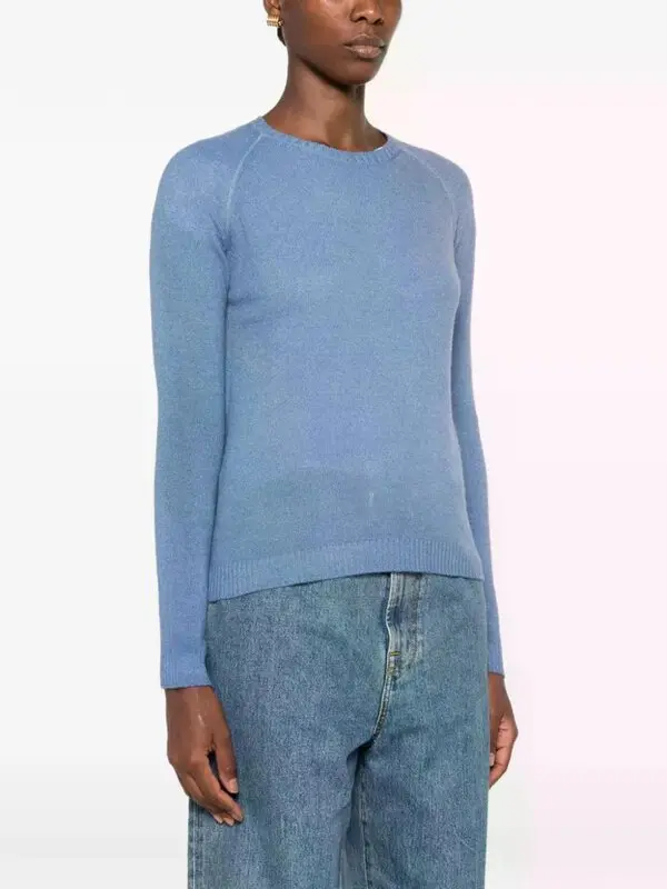 BASE MILANO Crew-neck Raglan-sleeve Sweater