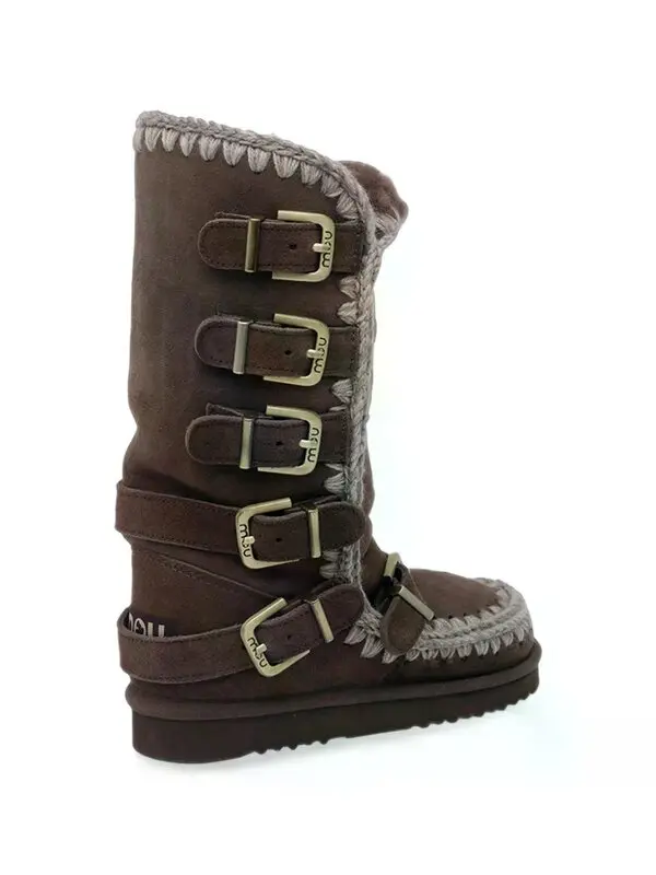 Mou Eskimo Buckle Straps Boots