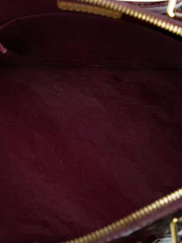 LOUIS VUITTON 2012 Monogram Vernis Alma Pm Handbag