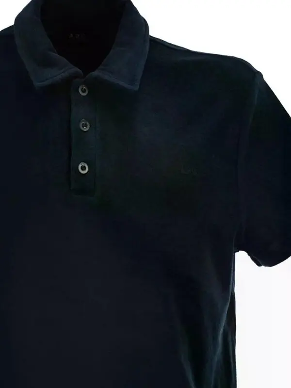 A.p.c. Julian Cotton Terry Polo Shirt