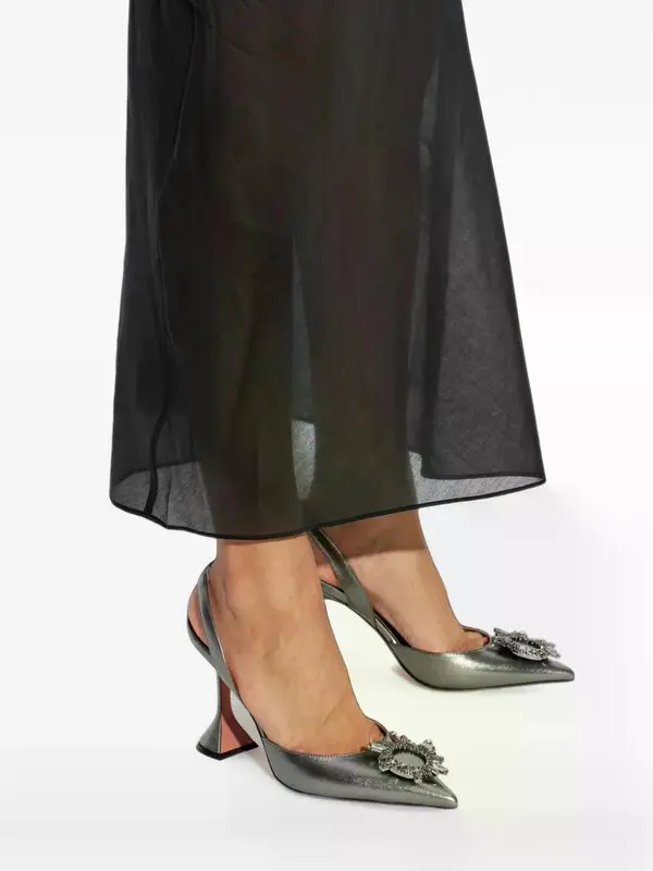 Amina Muaddi Begum Crystal-embellished Pumps