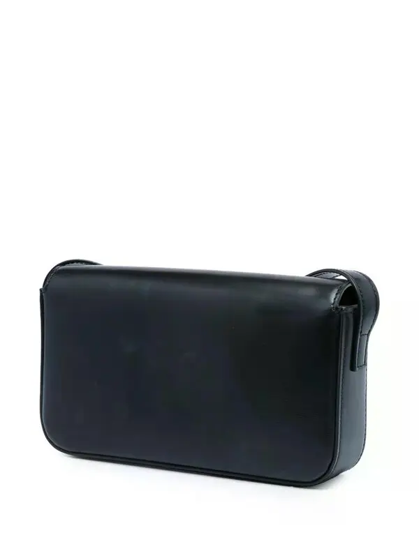 Celine 2021 Shiny Calfskin Triomphe Claude Shoulder Bag
