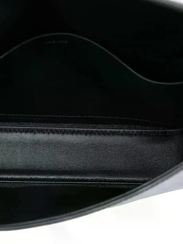 Celine 2021 Shiny Calfskin Triomphe Claude Shoulder Bag