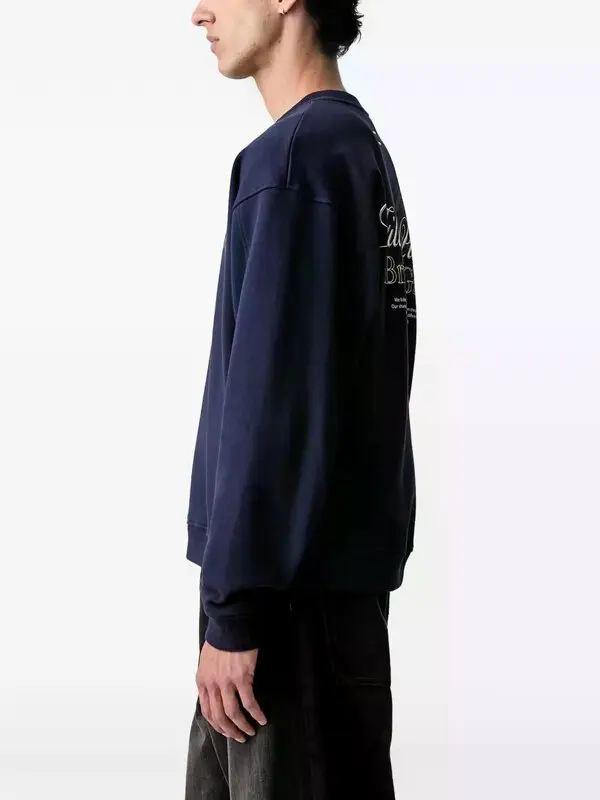 Filling Pieces Brisdge The Gap Logo-print Sweatshirt