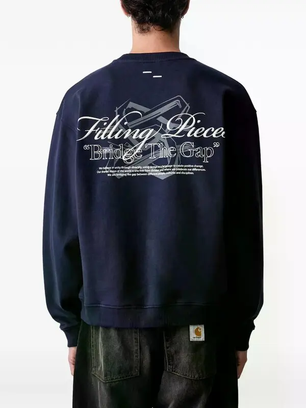 Filling Pieces Brisdge The Gap Logo-print Sweatshirt