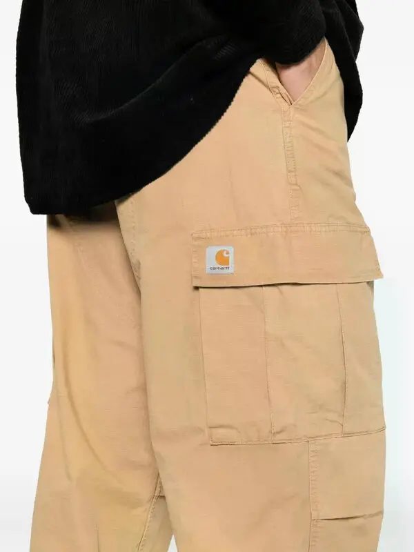 Carhartt Work In Progress Og Logo-patch Cargo Pants