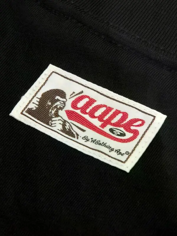 AAPE BY *A BATHING APE Aapeunvs Embroidered-logo T-shirt