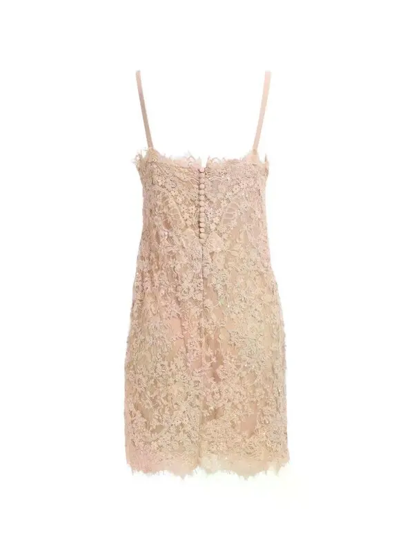 Elie Saab Floral-lace Mini Dress