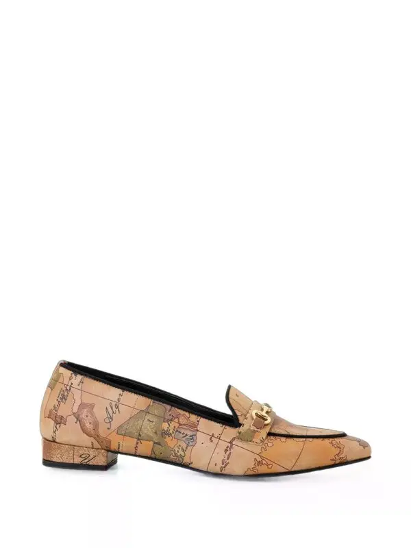ALVIERO MARTINI 1° CLASSE Geo Classic Horsebit Loafers