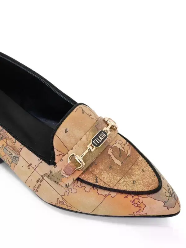 ALVIERO MARTINI 1° CLASSE Geo Classic Horsebit Loafers