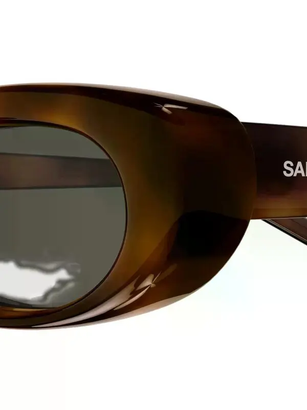 Saint Laurent Tortoiseshell-effect Cat-eye Sunglasses