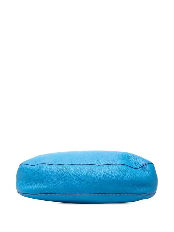 Fendi 2011-2013 Pebbled Leather Selleria Shoulder Bag
