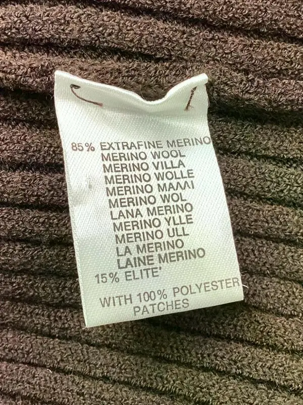 Burberry 2020s Checked Turtleneck Sweater