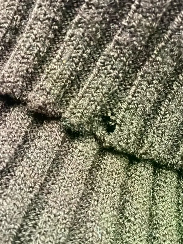 Burberry 2020s Checked Turtleneck Sweater