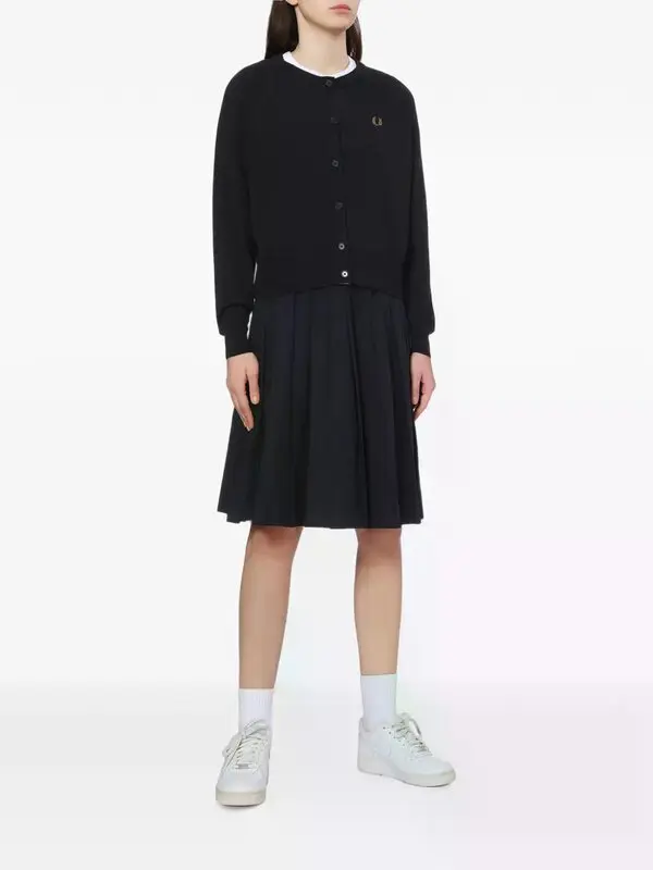 Fred Perry Logo-embroidered Cardigan