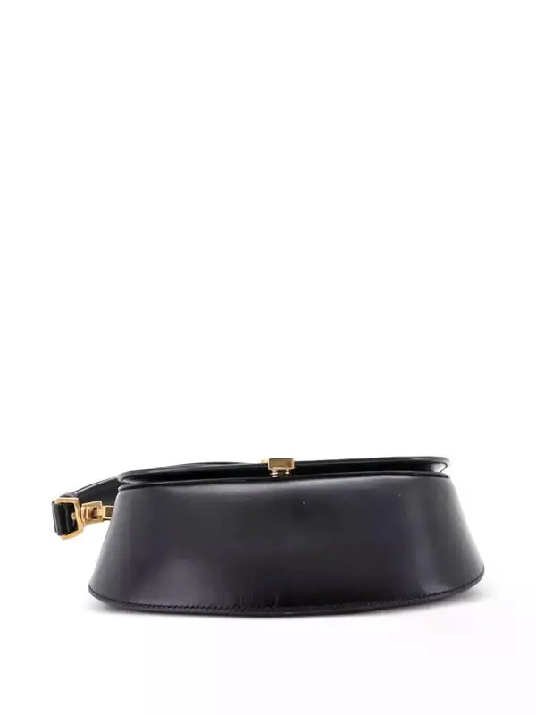 Saint Laurent Voltaire Top Handle Bag Leather Mini Satchel
