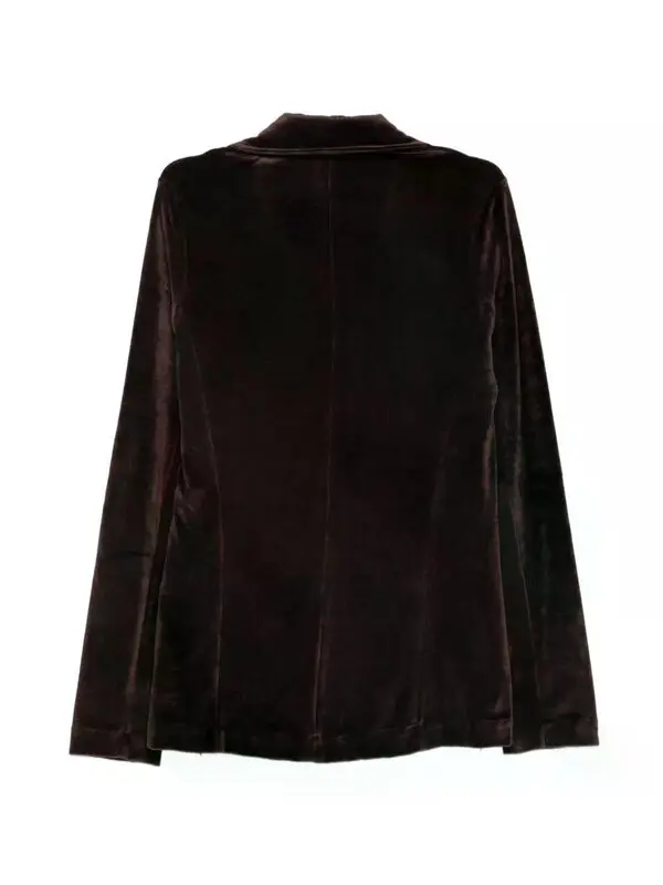 Majestic Filatures Velvet Single-breasted Jacket