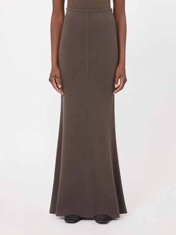 Max Mara Wool And Cashmere Yarn Skirt