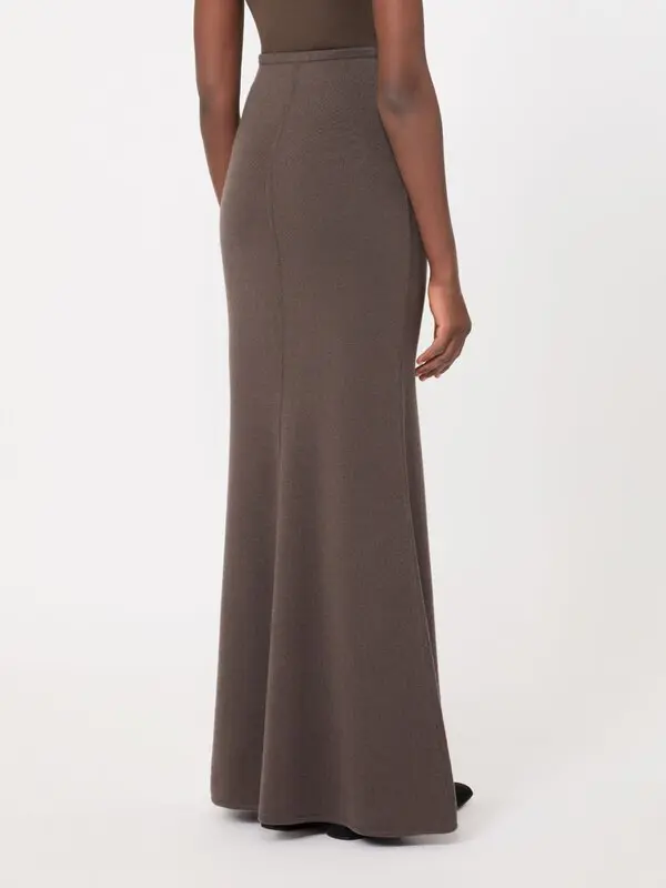 Max Mara Wool And Cashmere Yarn Skirt