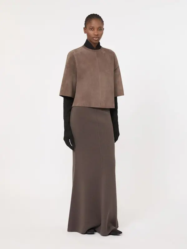 Max Mara Wool And Cashmere Yarn Skirt