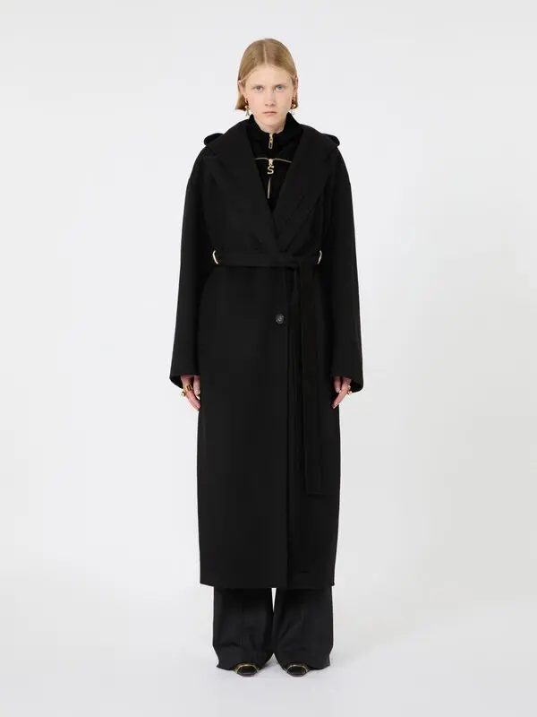 Max Mara Oversized Pure Wool Coat