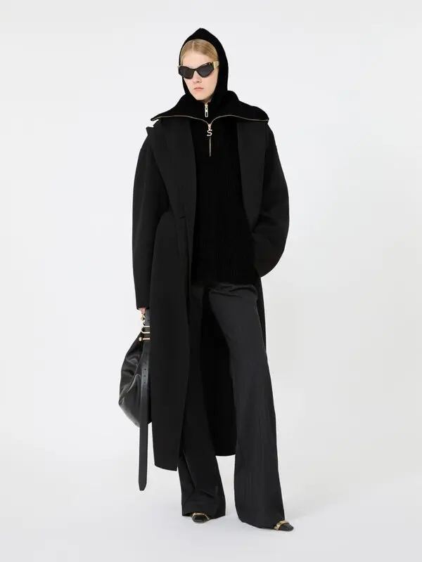 Max Mara Oversized Pure Wool Coat
