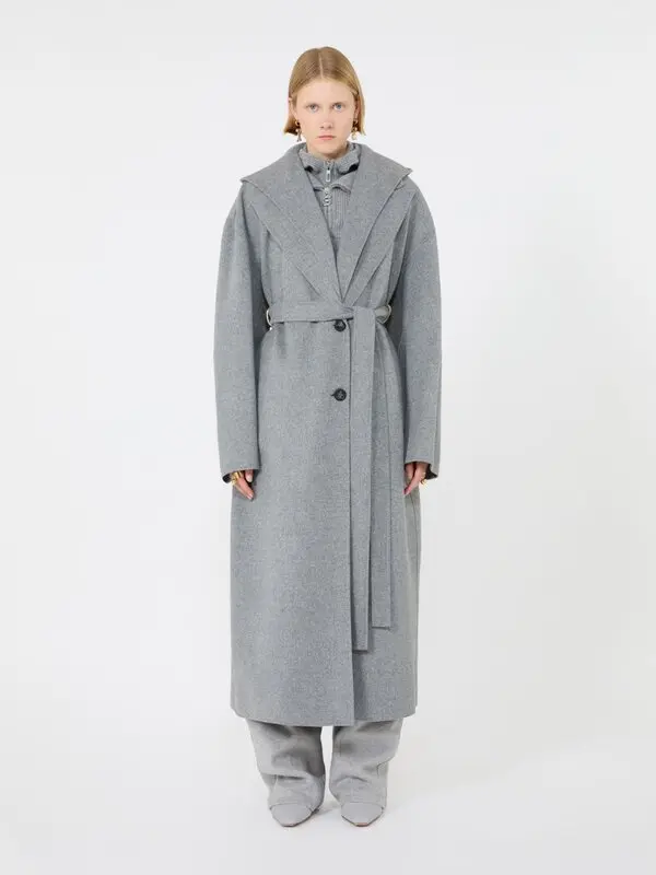 Max Mara Oversized Pure Wool Coat