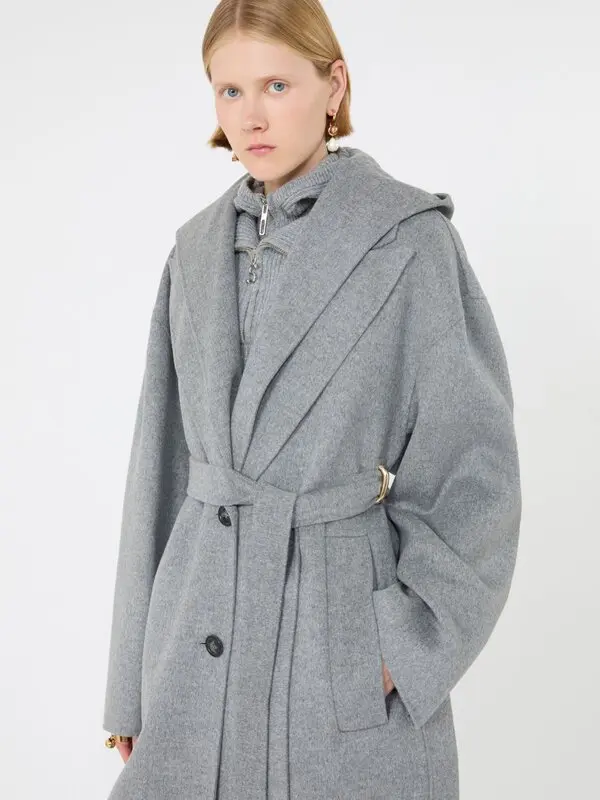 Max Mara Oversized Pure Wool Coat