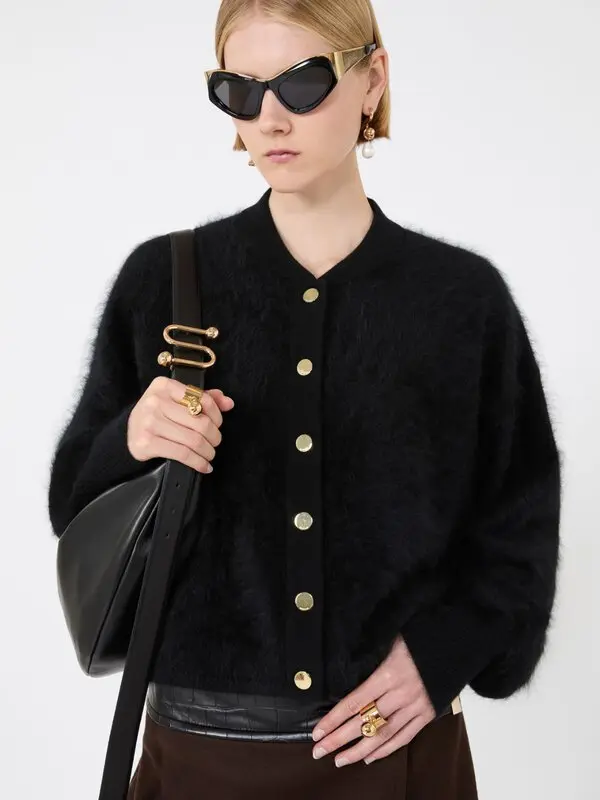Max Mara Pure Cashmere Bomber Jacket