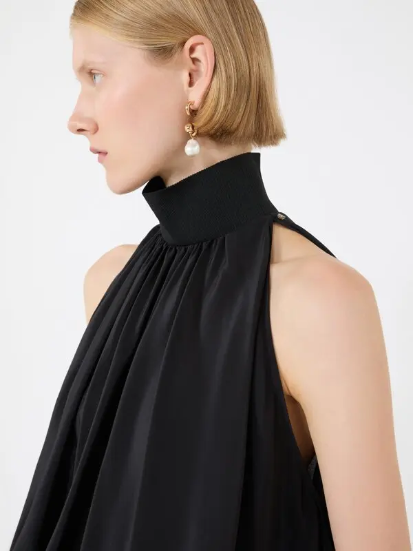 Max Mara Sleeveless Pure Silk Top