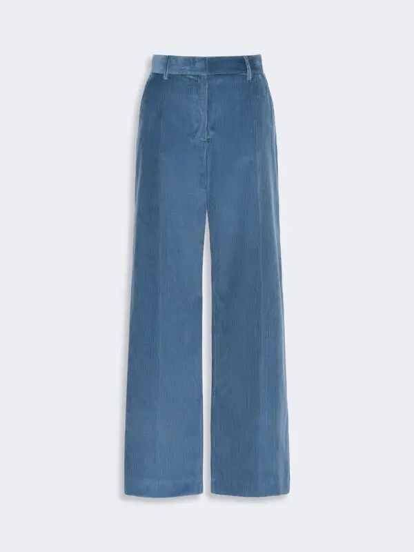 Max Mara Cotton Velvet Trousers