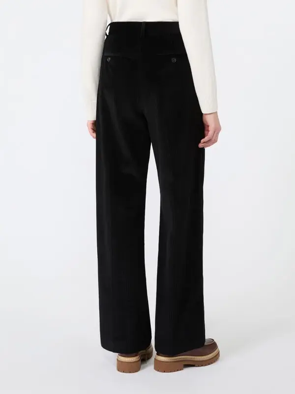 Max Mara Cotton Velvet Trousers