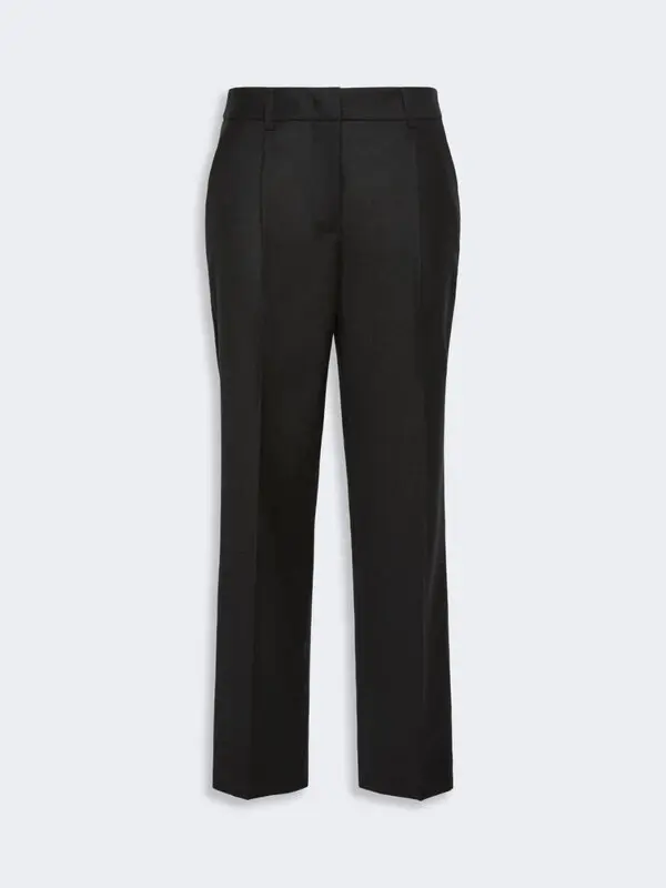 Max Mara Stretch-flannel Cropped Trousers