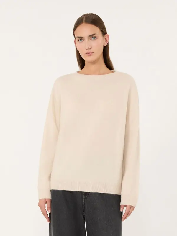Max Mara Wool And Cashmere Crewneck Sweater