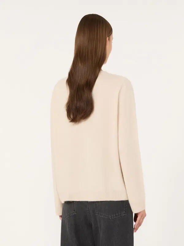 Max Mara Wool And Cashmere Crewneck Sweater