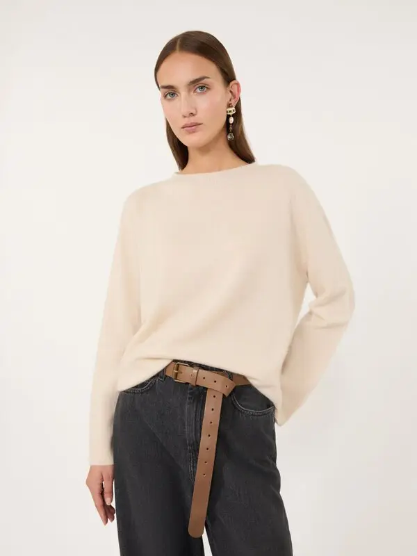 Max Mara Wool And Cashmere Crewneck Sweater