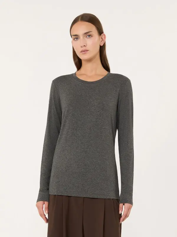 Max Mara Stretch Viscose Jersey T-shirt