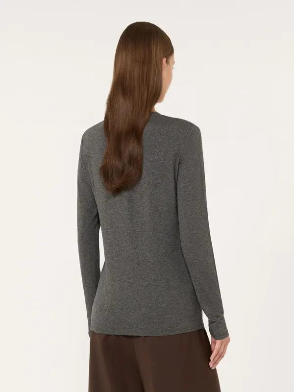 Max Mara Stretch Viscose Jersey T-shirt