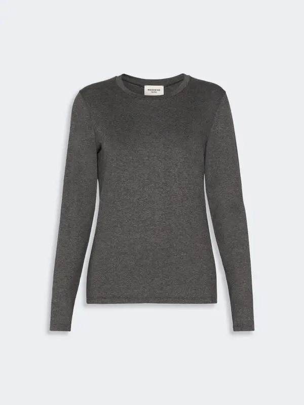 Max Mara Stretch Viscose Jersey T-shirt