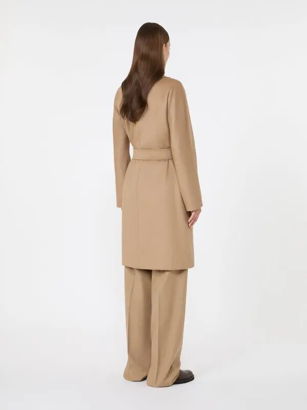 Max Mara Wool Broadcloth Robe Coat
