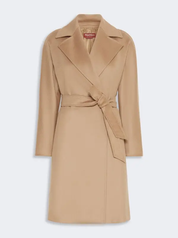 Max Mara Wool Broadcloth Robe Coat