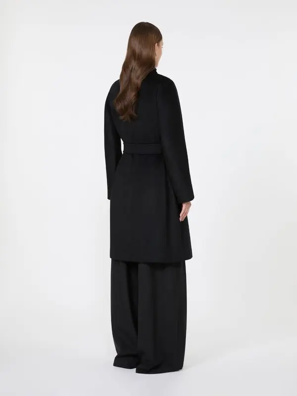 Max Mara Wool Broadcloth Robe Coat