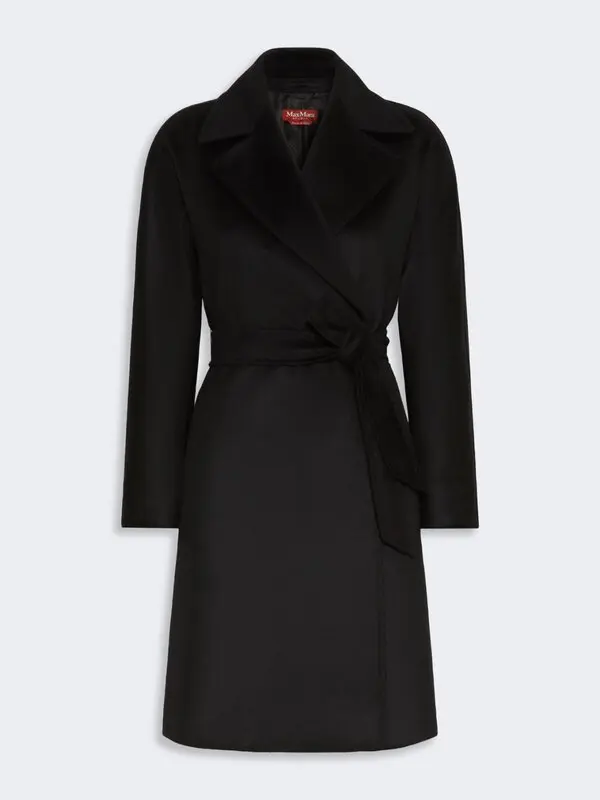 Max Mara Wool Broadcloth Robe Coat