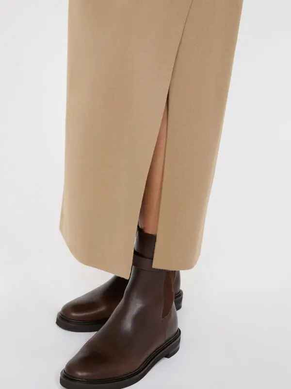 Max Mara Wool Wrap Skirt
