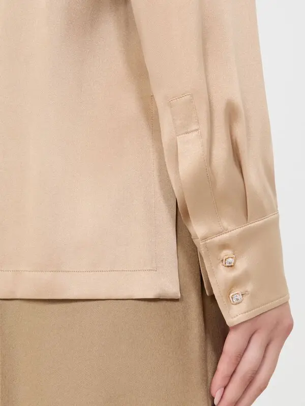 Max Mara Silk Satin Blouse