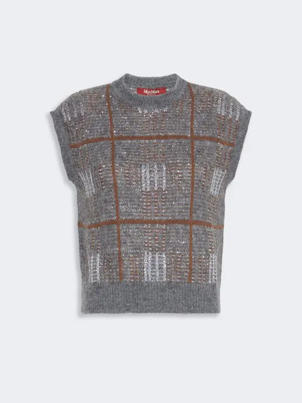Max Mara Wool, Mohair And Cashmere Gilet