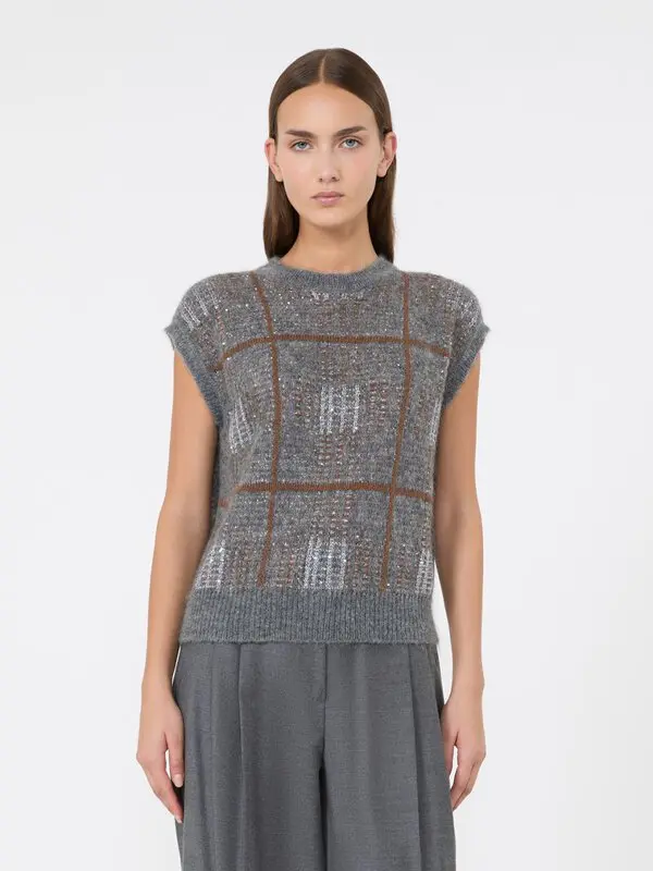 Max Mara Wool, Mohair And Cashmere Gilet