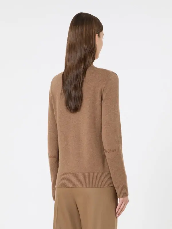Max Mara Mannish Wool Yarn Cardigan