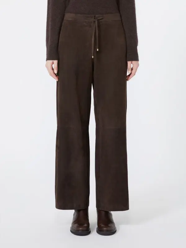 Max Mara Suede Joggers